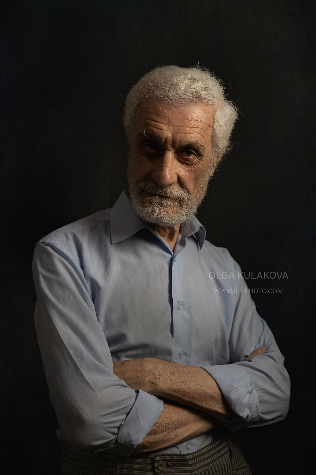 Old man portrait photo session I have done during my trip to Russia ...